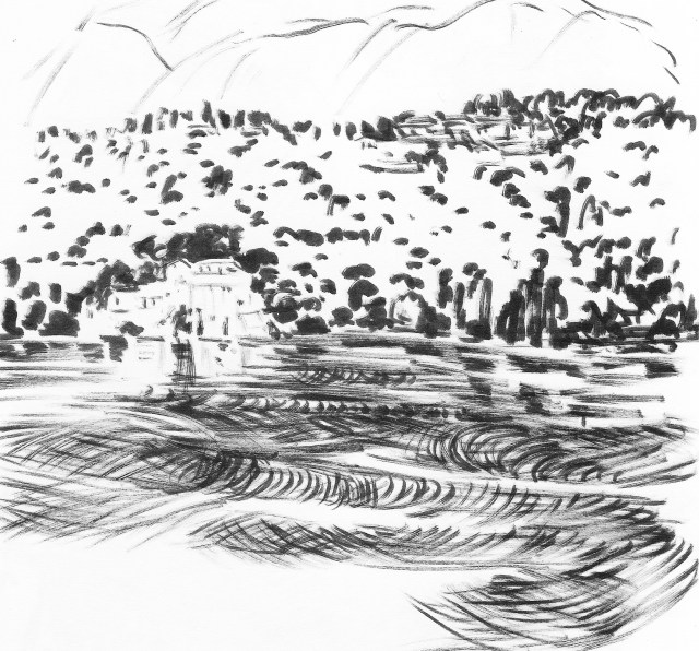 Lake Orta Sketchbook | julian peters comics