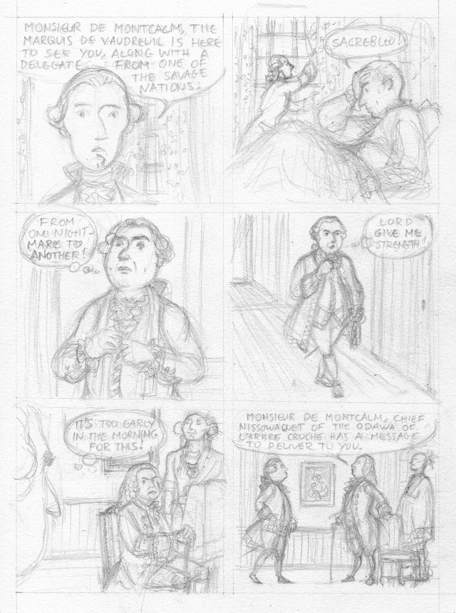 Sneak Peek at Battle of The Plains of Abraham Graphic Novel (Sample ...