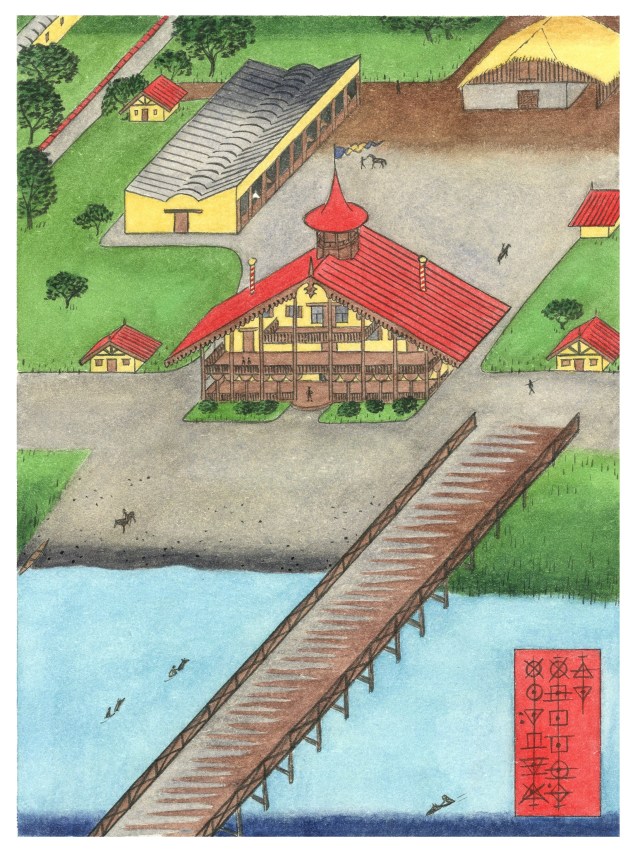 Views of an Imaginary City 15: Imperial Water Riding Club on Golangolu ...